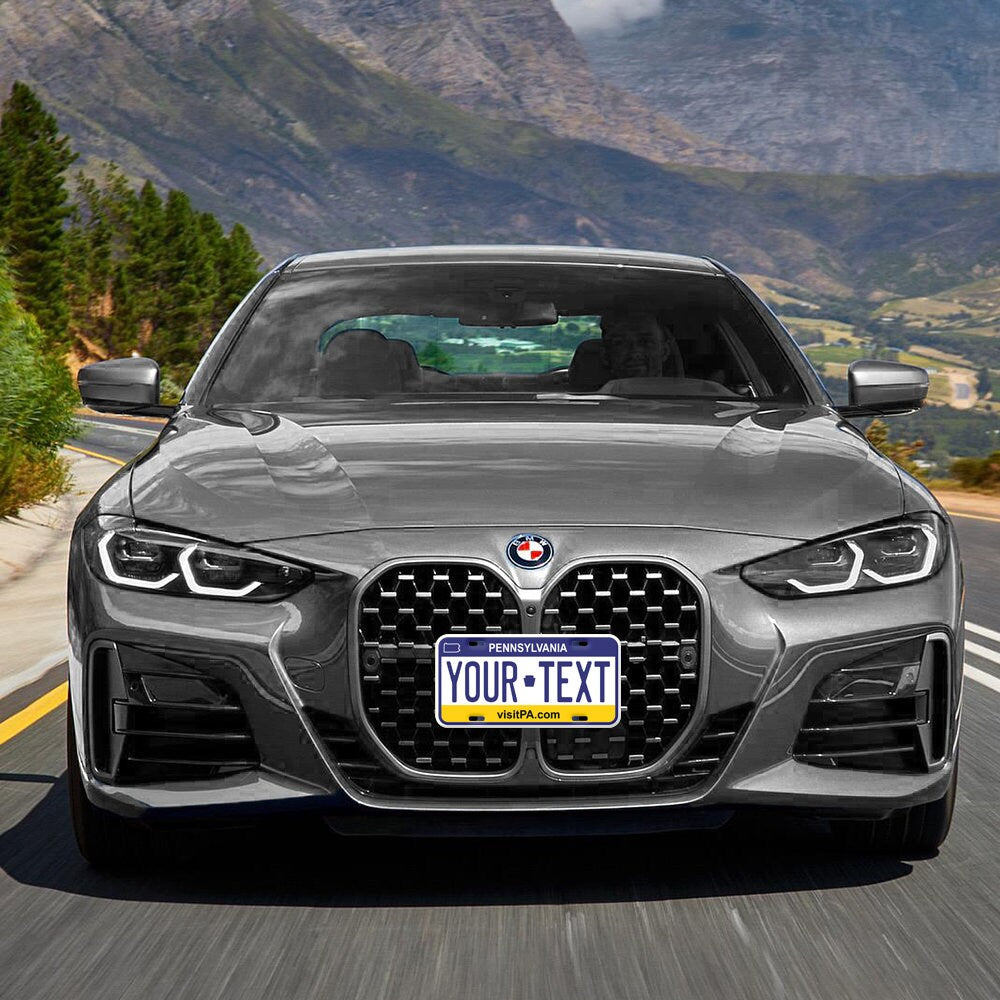 Personalized PENNSYLVANIA License Plate for Cars, Trucks, Motorcycles ...